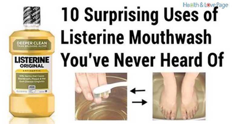 10 Surprising Uses of Listerine Mouthwash You’ve Never Heard Of 10 Surprising Uses of Listerine Mouthwash You’ve Never Heard Of